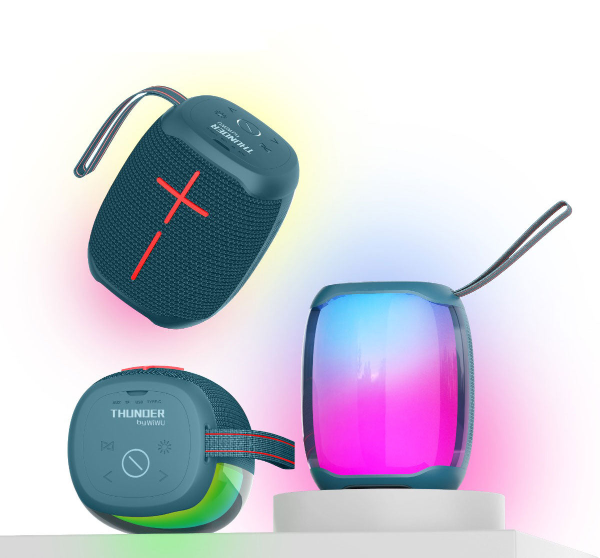 Experience Immersive Sound with the WiWU Thunder P40 Mini Wireless Spe ...