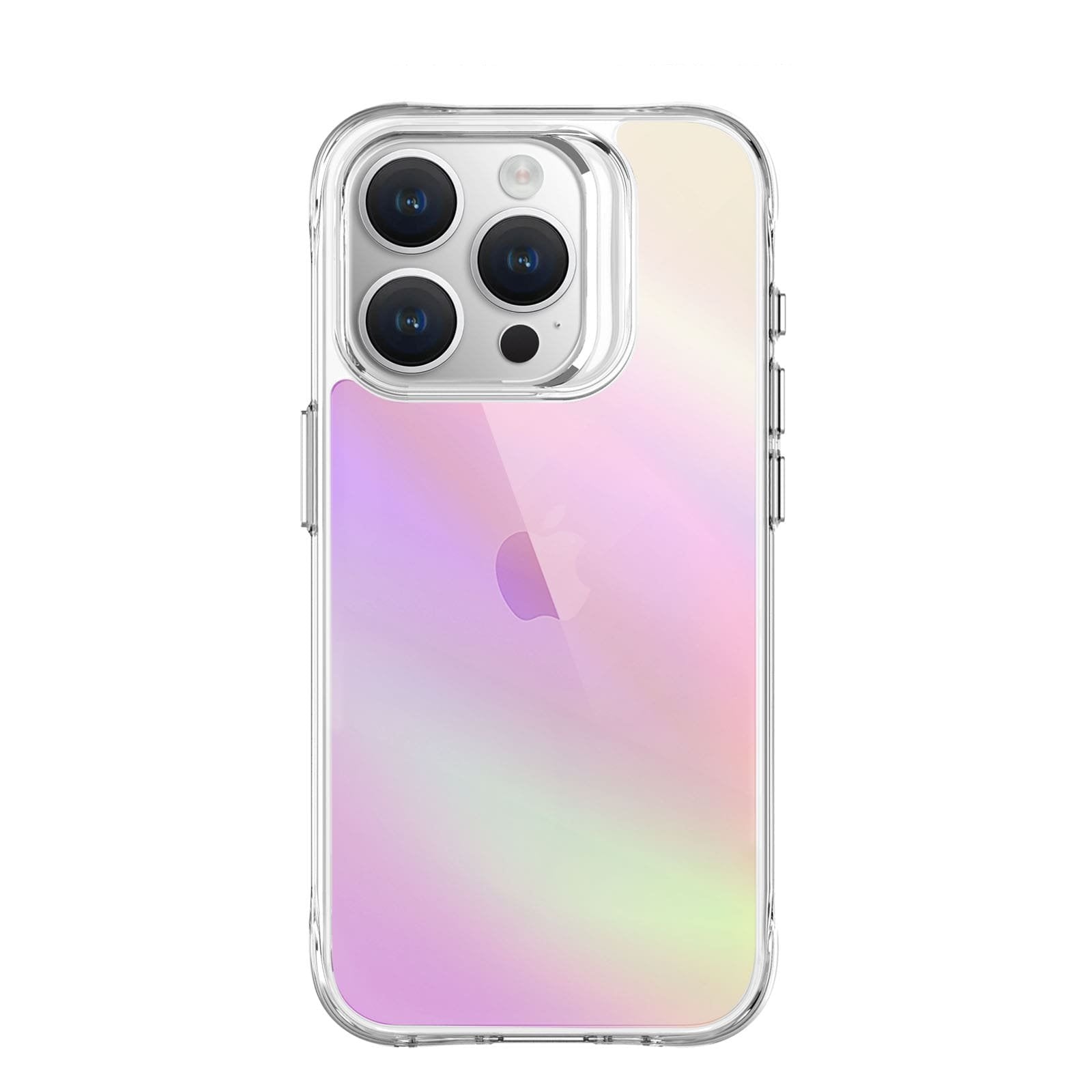 Ultra Hybrid Holographic Transparent Case for 15 Series – ICASE.PK